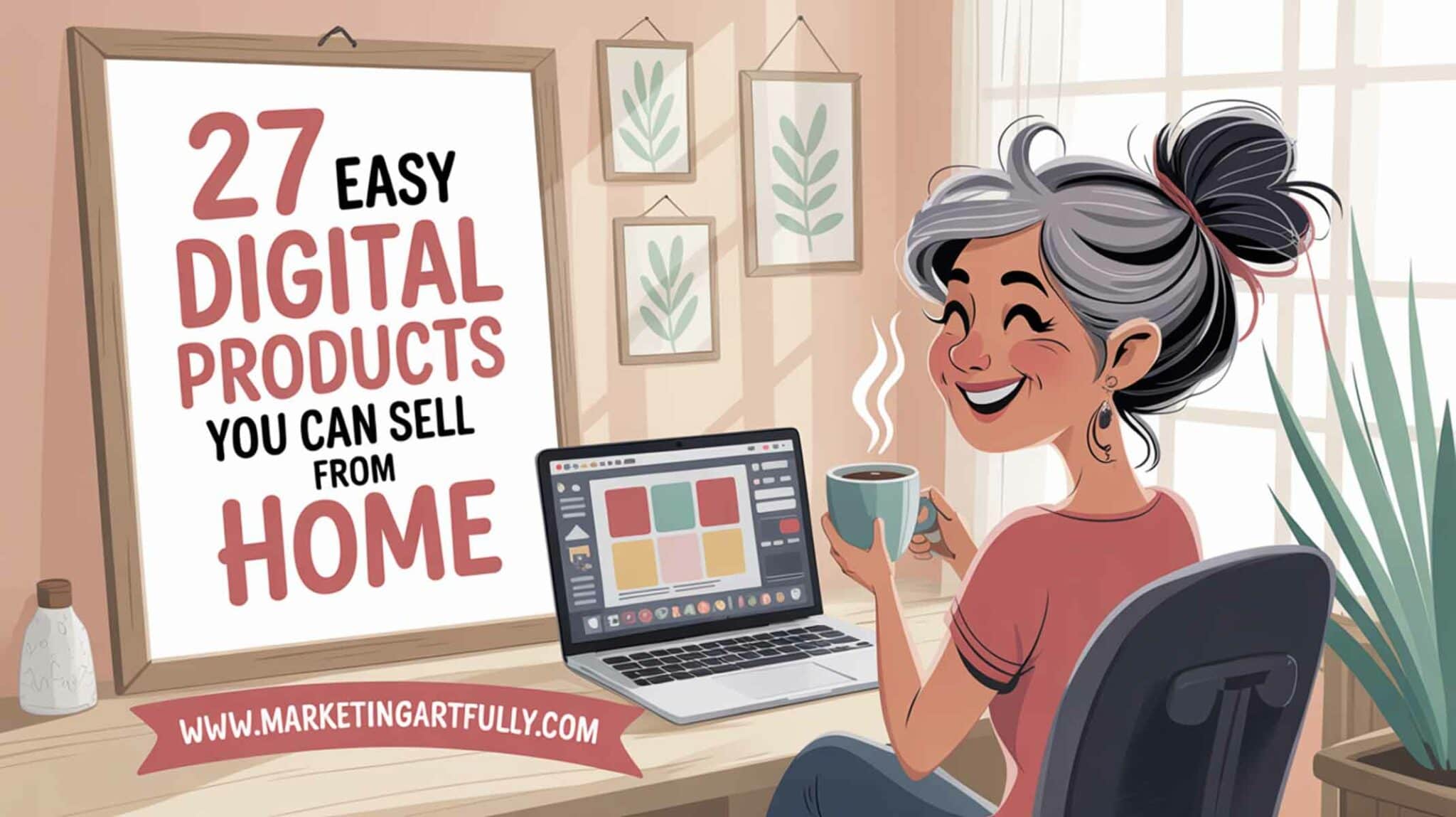 27 Easy Digital Products You Can Sell From Home