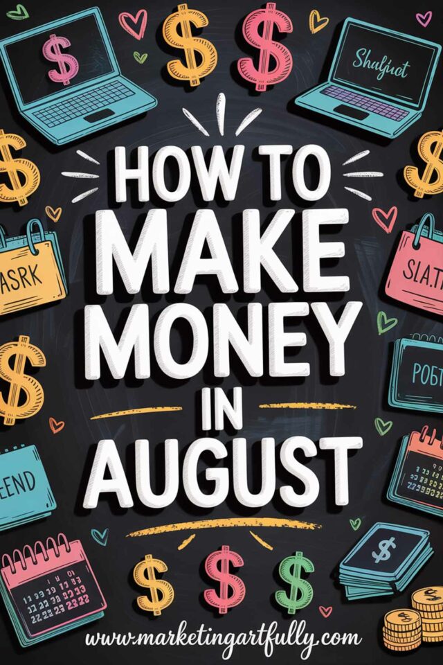How to Make Money in August: 11 Fun & Clever Ways to Boost Your Late Summer Income – Marketing ...