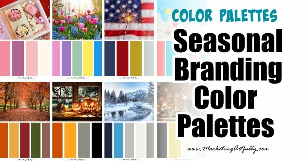 Seasonal Branding Color Palettes to Freshen Up Your Feed All Year Long