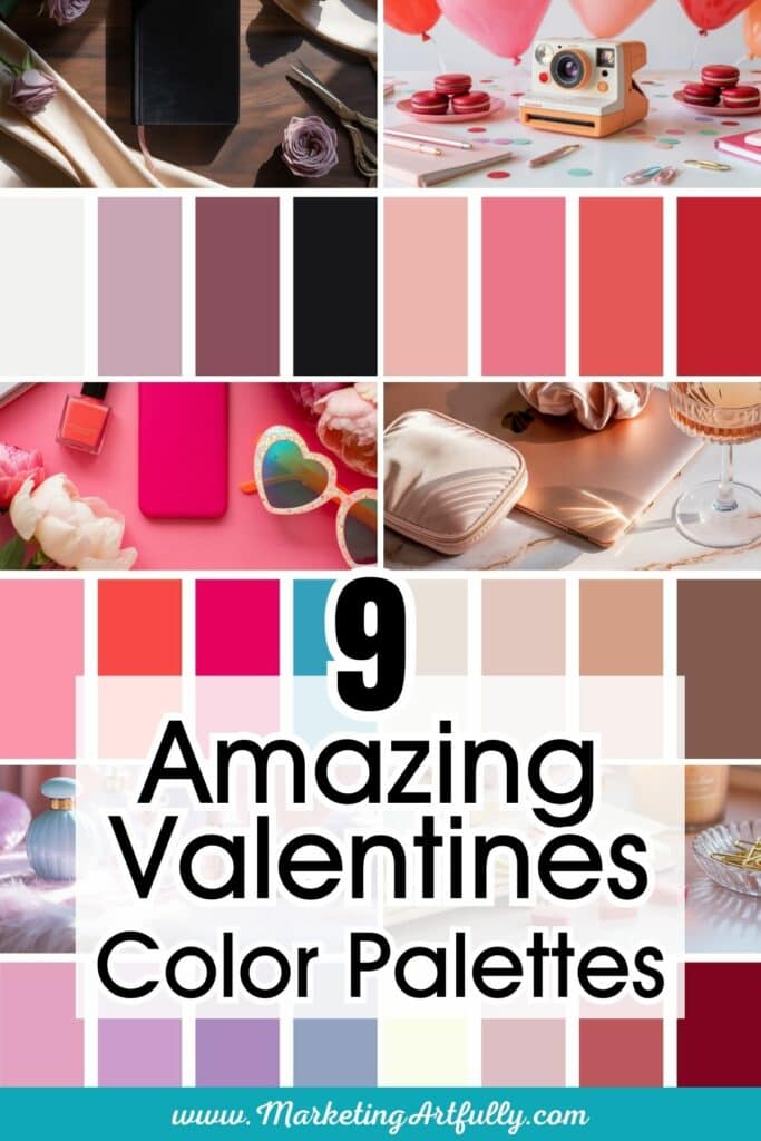 9 Unique Valentine’s Day Color Palettes for Your Coquette Core Loving Heart