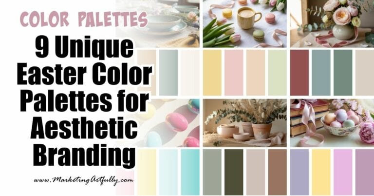 9 Unique Easter Color Palettes for Aesthetic Spring Branding | Business ...